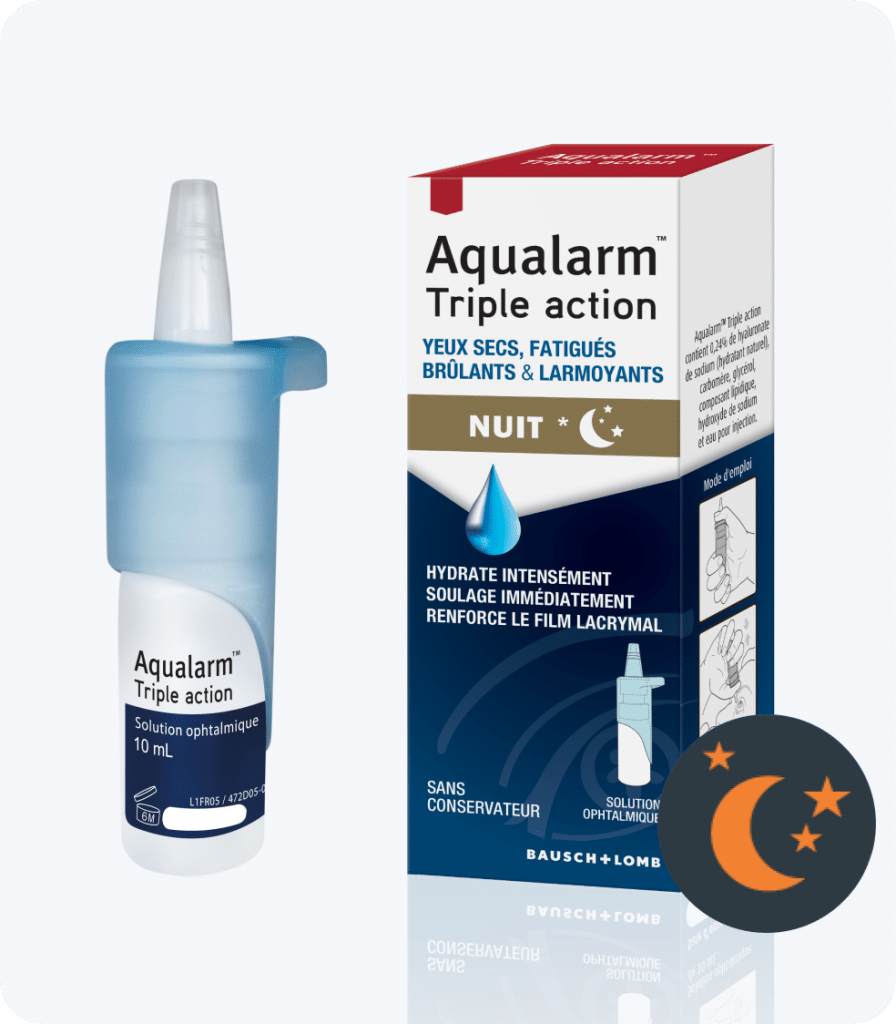 Aqualarm™, votre allié contre la sécheresse oculaire