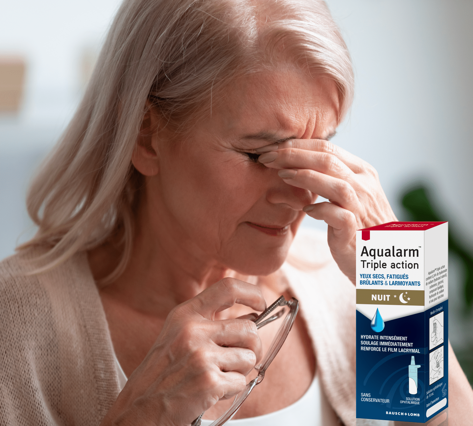 Aqualarm™, votre allié contre la sécheresse oculaire